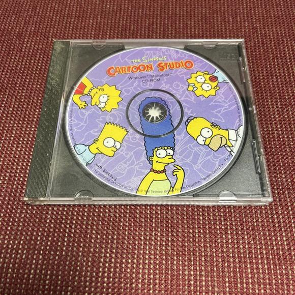 Other | Simpsons Cartoon Studio Windowsmac 1996 | Poshmark